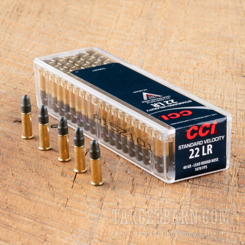 CCI Standard Velocity 22 LR 40 Grain LRN - 500 Rounds