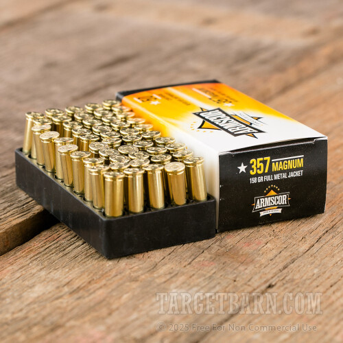 Armscor 357 Magnum 158 Grain FMJ - 50 Rounds
