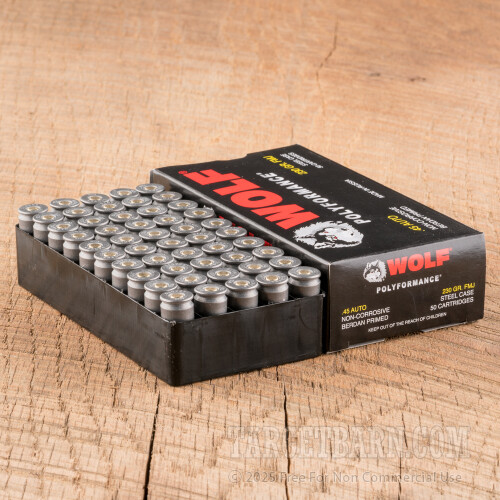 Wolf WPA 45 ACP - 500 Rounds of 230 Grain FMJ