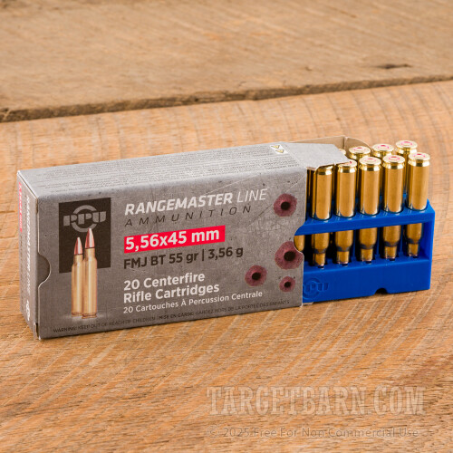 Prvi Partizan 5.56x45 55 Grain FMJBT - 1000 Rounds