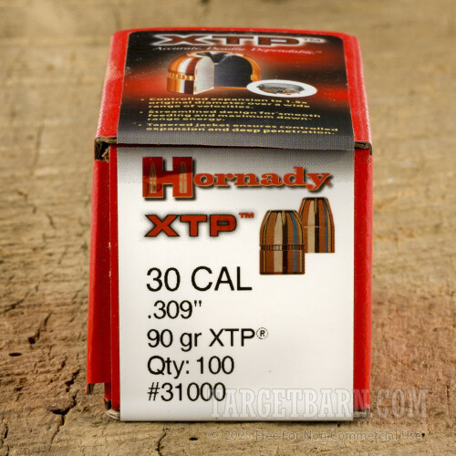 Hornady .309" 90 Grain XTP JHP - (100 Count)