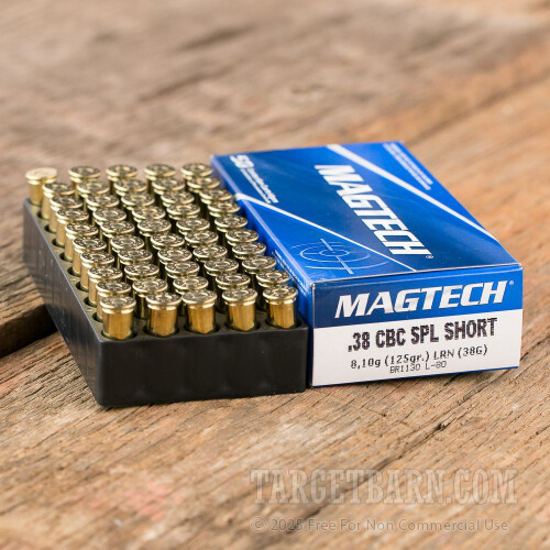 Magtech 38 Special Short 125 Grain LRN - 1000 Rounds