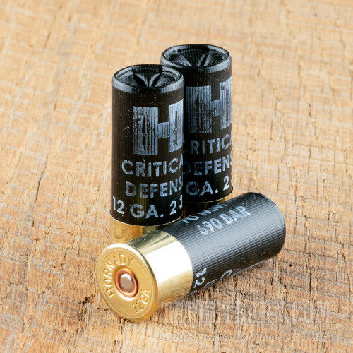 Hornady Critical Defense 12 Gauge 2-3/4" 00 Buckshot - 100 Rounds