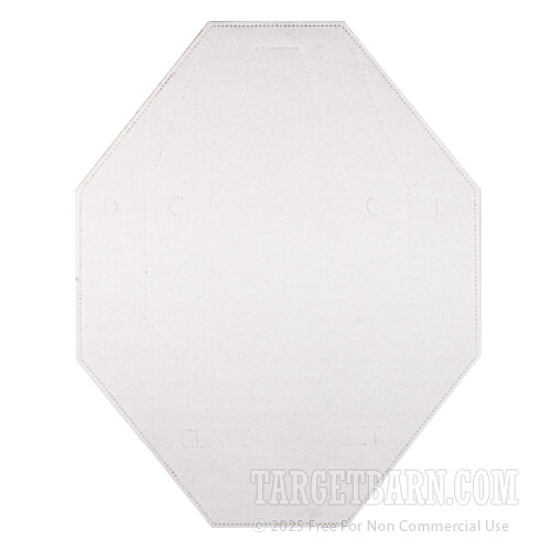 Optional USPSA Targets for Sale - Classic Design - 100 Pack - Printing ...