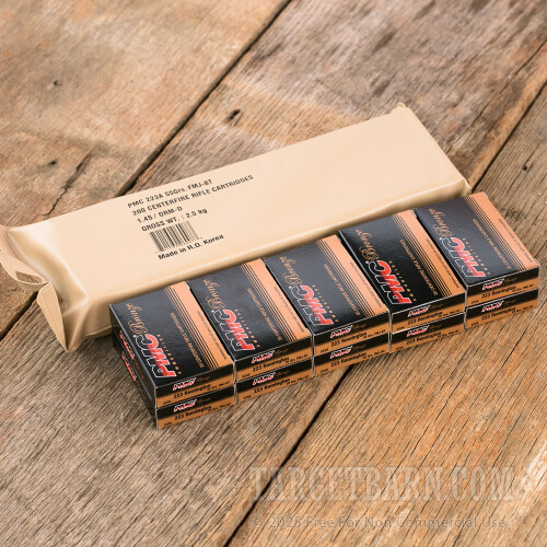PMC Battle Pack 223 Remington 55 Grain FMJ Cartridges - 1000