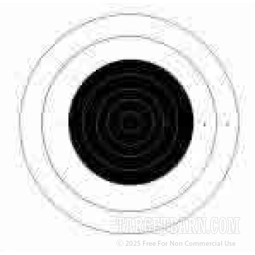 200-Yard High Power Rifle Targets (MR-52) for Sale