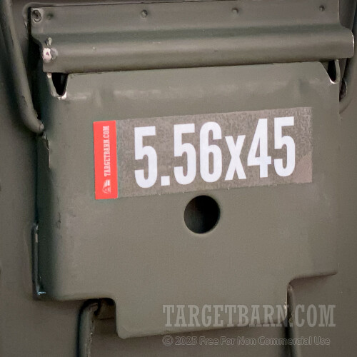 Target Barn 5.56x45 Ammo Can Label - 1 Count