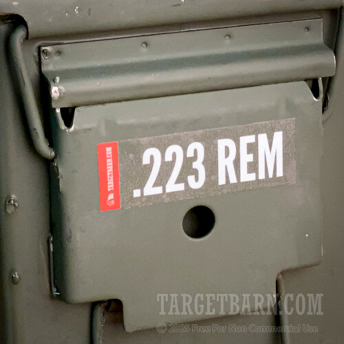 Target Barn .223 Rem Ammo Can Label - 1 Count