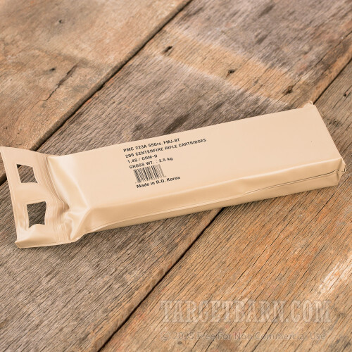 PMC Battle Pack 223 Remington 55 Grain FMJ Cartridges - 1000