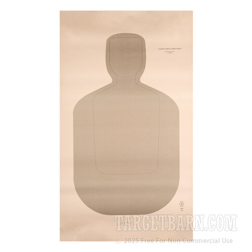 TQ-21 NRA / Police Training Silhouette Targets for Sale