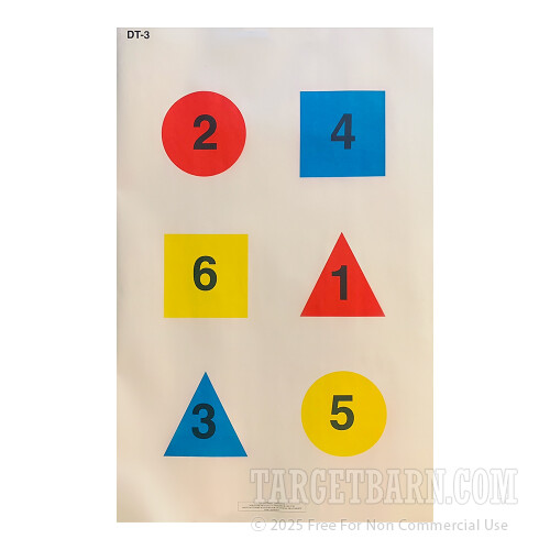 100 Discretionary Command Training Targets for Sale - Target Barn