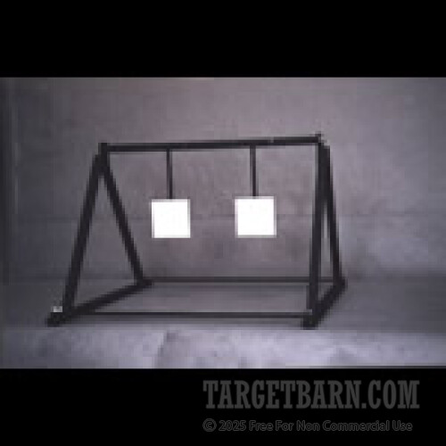 6" Metal Montana Metal Steel Flipper Targets