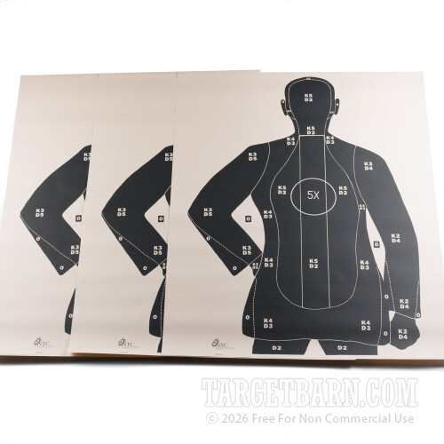 50-Foot Silhouette (B-21-X) Targets for Sale